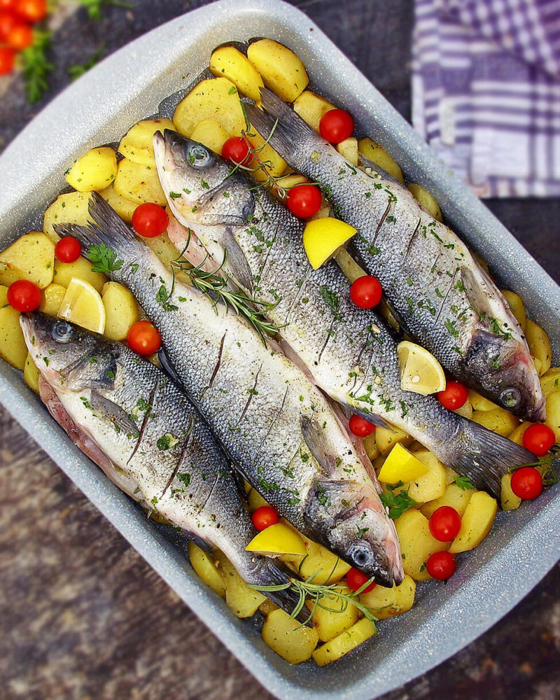 Brancin s povrćem - My Mili Cake