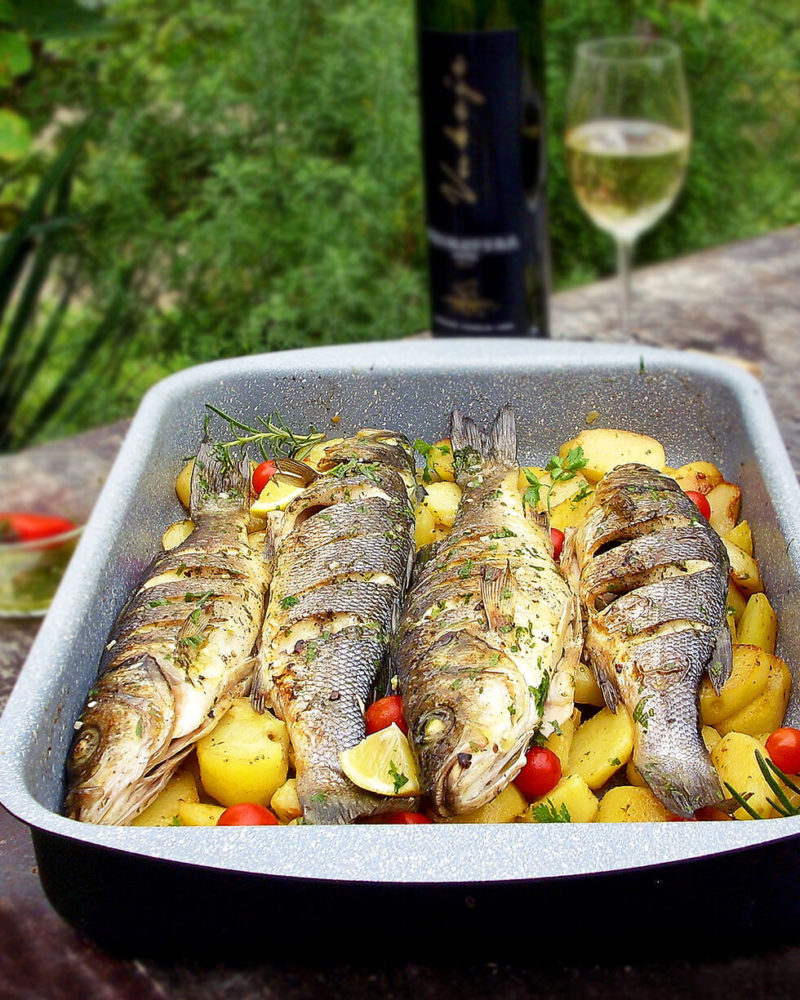 Brancin s povrćem - My Mili Cake