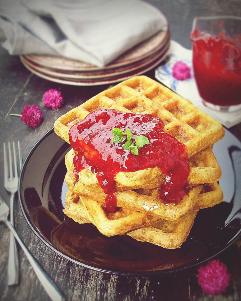 Waffles sa pireom tikve - My Mili Cake KOLAČI