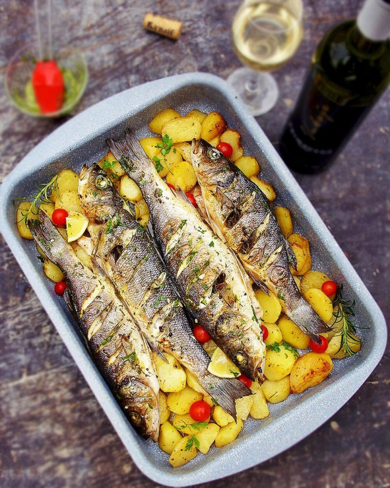 Brancin s povrćem - My Mili Cake