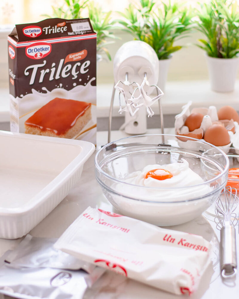 Trileçe sa karamel prelivom / Tres leches - My Mili Cake