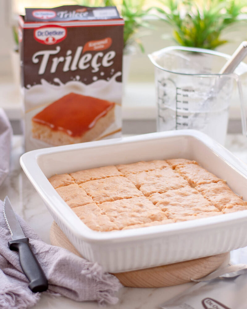 Trileçe sa karamel prelivom / Tres leches - My Mili Cake