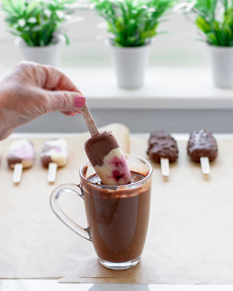 Ledeni mramorni čoko desert - My Mili Cake