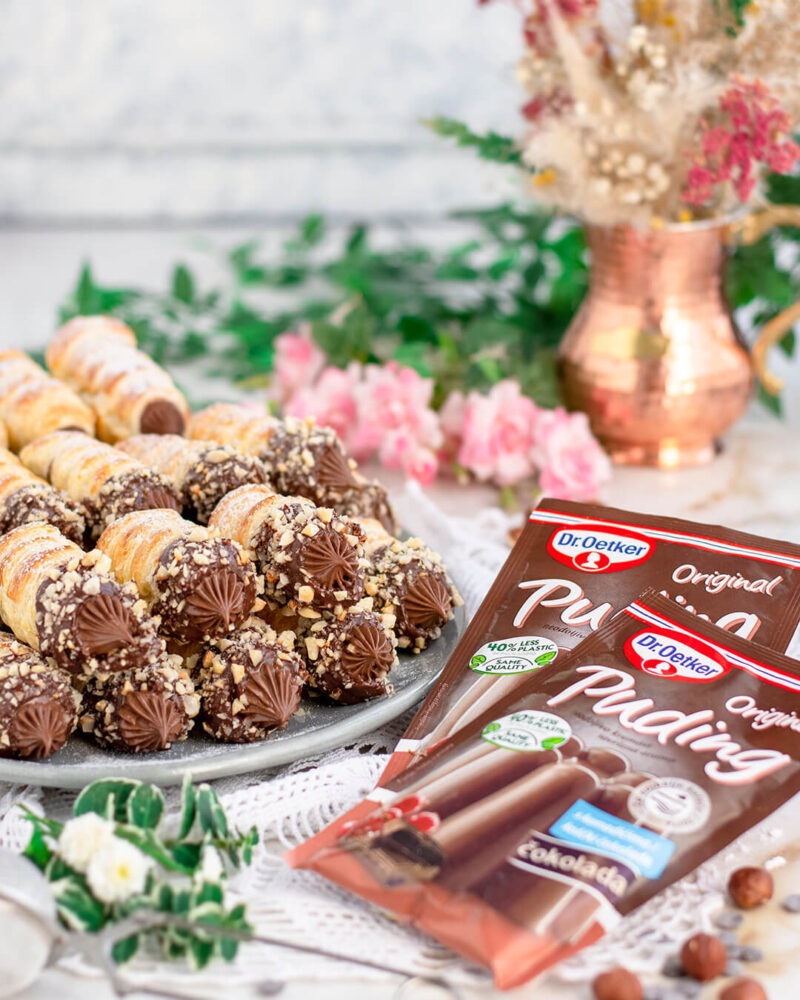 Čoko lisnate rolnice - My Mili Cake