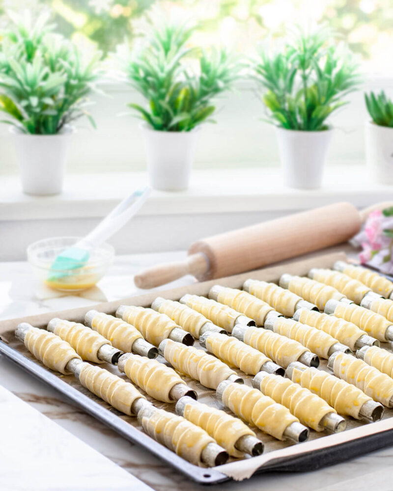 Čoko lisnate rolnice - My Mili Cake