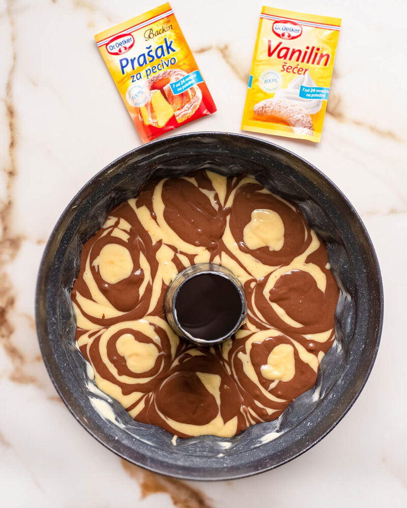 Mramorni kuglof - My Mili Cake