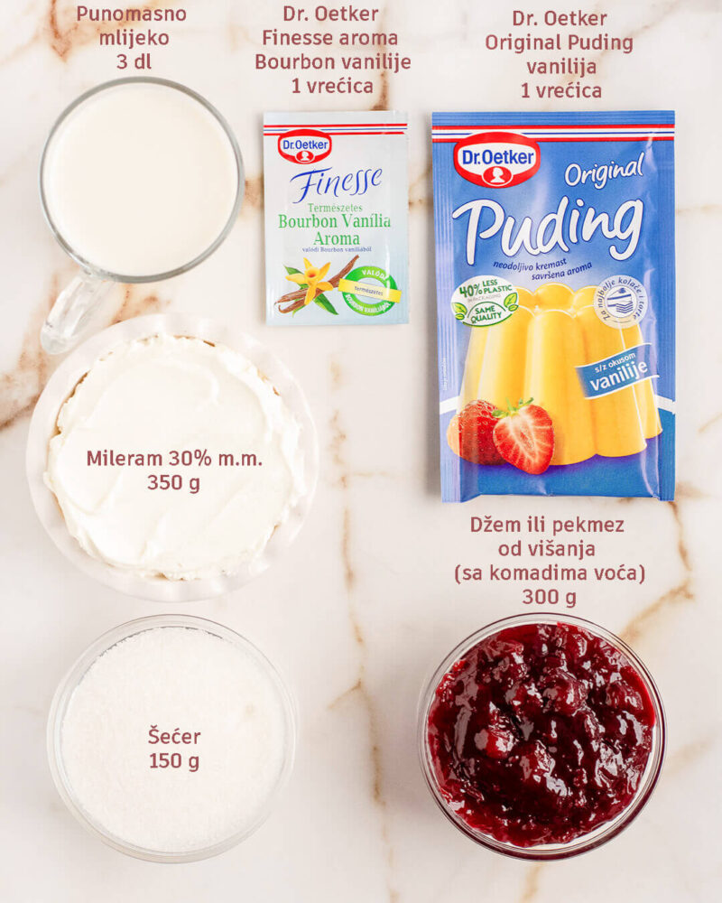 Mileram tart sa višnjama - My Mili Cake