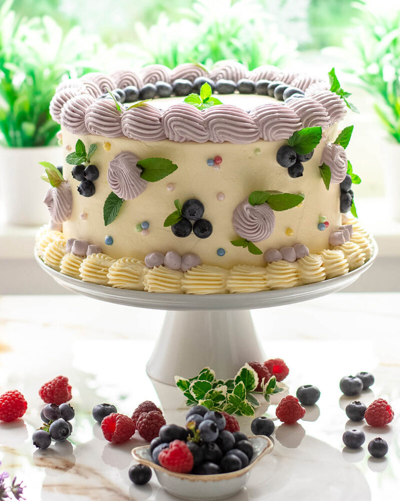 Torta sa vanilijom i malinama - My Mili Cake