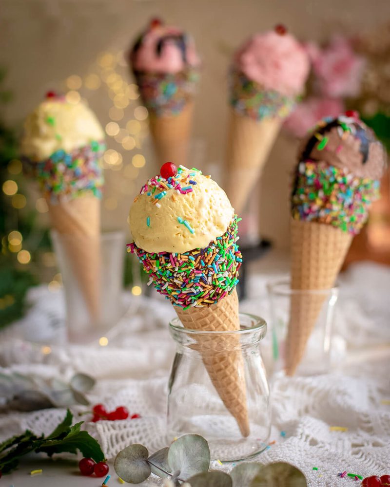 Kornet ledeni desert - My Mili Cake